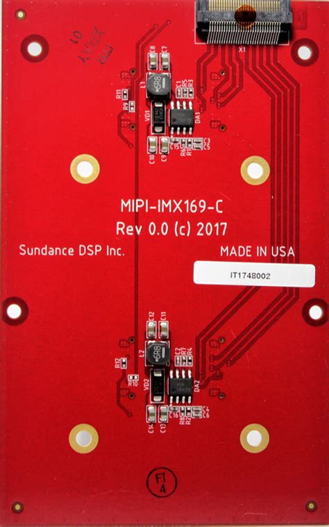 FMC MIPI 4 Channels DSI CSI MIPI Solution In FMC Format Sundance DSP