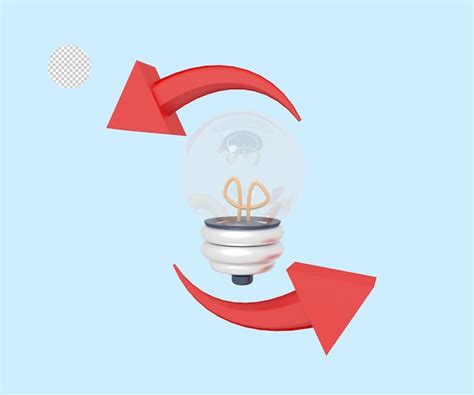 Premium Psd 3d Illustration Of Idea Refresh