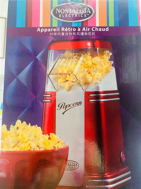 Nostalgia Popcorn Maker Tv And Home Appliances Kitchen Appliances