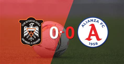 Sin Goles Águila Y Alianza Igualaron El Partido Infobae