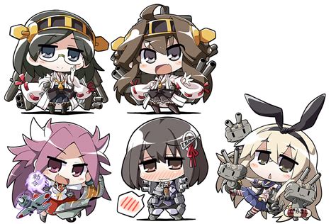 Safebooru 5girls Adjusting Glasses Akaneya Black Hair Black Legwear