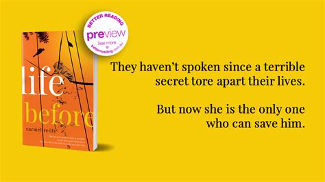 Better Reading Preview Life Before By Carmel Reilly Better Reading