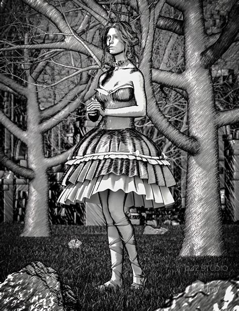 Sketchy Toon Edge And Art Style Shaders For Iray Daz 3d
