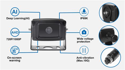 Reverse Detection Camera Outline Obstacles In Colors