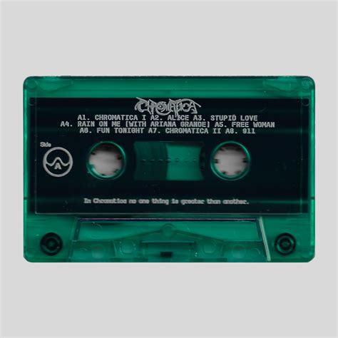 Chromatica Dark Green Cassette Lady Gaga X Collection