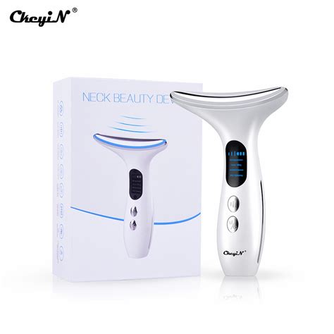 Ckeyin Neck Beauty Instrument 3 Color Light Led Phototherapy Beauty