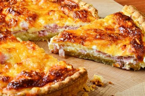 Quiche lorraine à la québécoise Recette de Quiche lorraine à la Hot