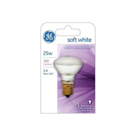 Shop GE 25 Watt R14 Intermediate Base E 17 Soft White Dimmable