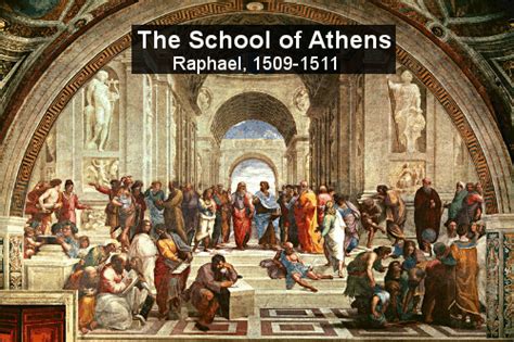The School Of Athens Raphael Sanzio Who Painted The School Of Athens