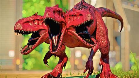 Three Head Indominus Rex Jurassic World Evolution