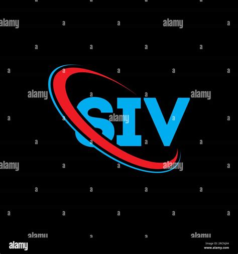 Siv Logo Siv Letter Siv Letter Logo Design Initials Siv Logo Linked