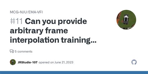 Can You Provide Arbitrary Frame Interpolation Training Code Issue