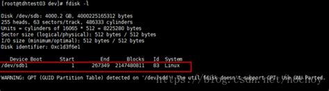 硬盘挂载、分区、格式化为ext4格式 mkfs ext4 csdn博客