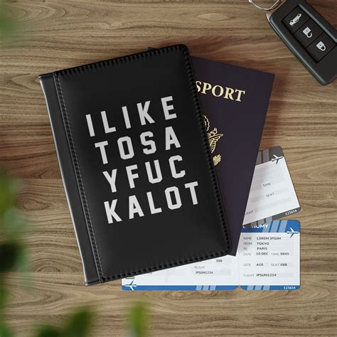 Funny Passport Cover Etsy