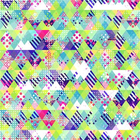 Premium Vector Cloth Seamless Pattern Grunge Effect