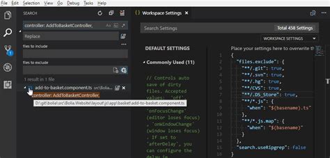 `searchexclude` Setting Sometimes Is Ignored · Issue 24677