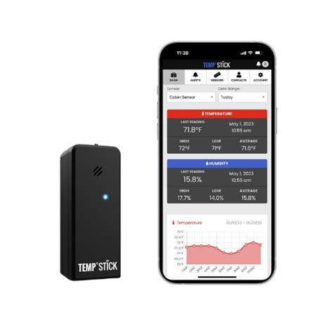 Temp Stick Remote Wifi Temperature And Humidity Sensor Rversity