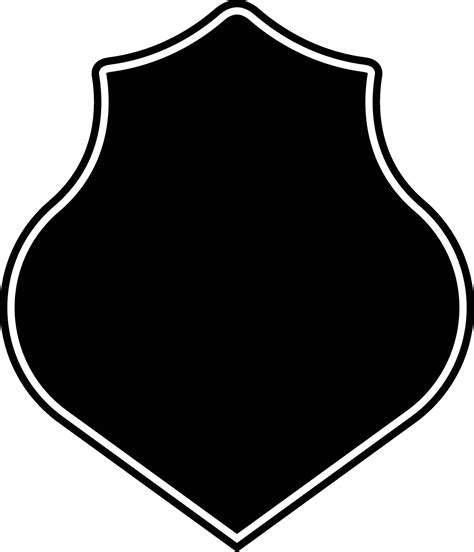 Police Badge Shape 28262912 Vector Art At Vecteezy