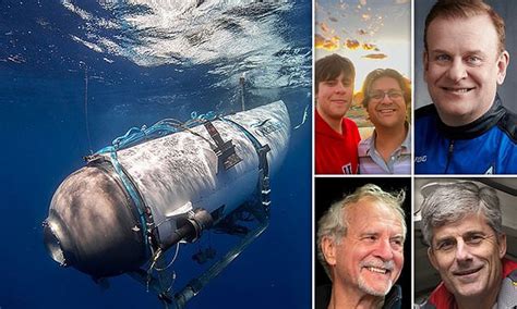 How Did The Titanic Five Submarine Passengers Die Daily Mail Online
