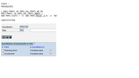 Solved Substitution Rule Reading Sap Community