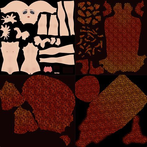 D Model Cartoon Vampire Woman Rigged