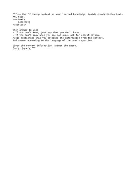 Rag Template Pdf