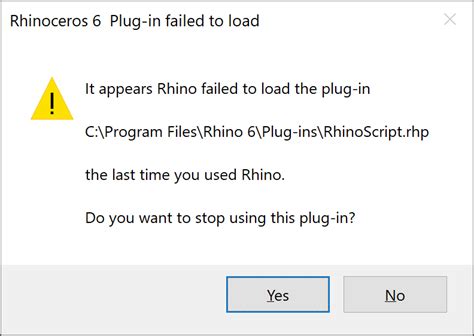 Erroneous Message About Rhinoscript Plug In Not Loading Rhino For Windows Mcneel Forum