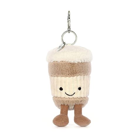 Jellycat Amuseable Coffee To Go Bag Charm Utility T Uk