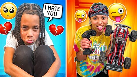 Jealous Sister Bullies Brother For His New Toys Hes Sad Youtube
