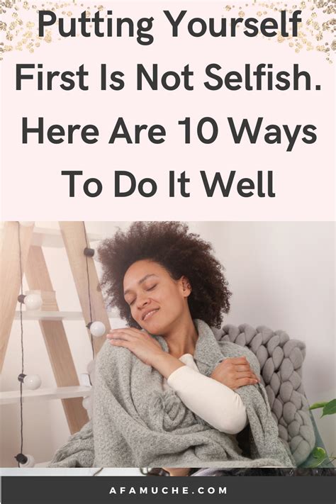 How To Put Yourself First In A Relationship Afam Uche