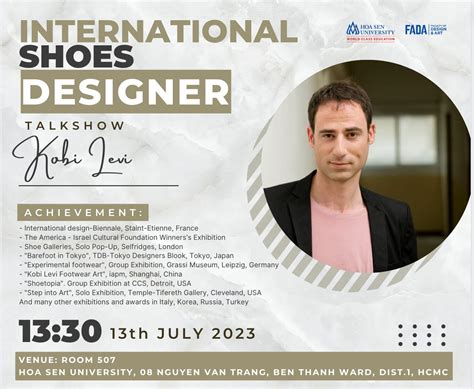 Tktt Talkshow Kobi Levi Shoe Designer Khoa Thiết Kế Nghệ Thuật