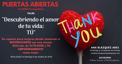 Taller De Sexualidad Femenina Descubriendo El Amor De Tu Vida Así Fue