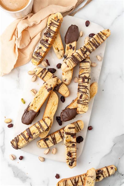 Cranberry Pistachio Biscotti Oh My Veggies