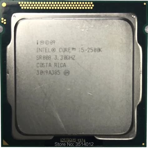 Intel Core I5 2500k I5 2500k 33 Ghz Quad Core Cpu Processor 6m 95w Lga