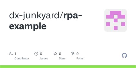 GitHub Dx Junkyard Rpa Example