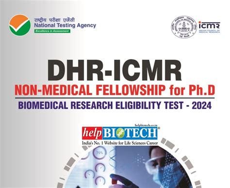 DHR ICMR BRET Notification Previously ICMR JRF Exam Pattern Subjects Changed