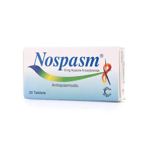 Nospasm 10 Mg Tablet 30 Pcs Innova Pharmacies