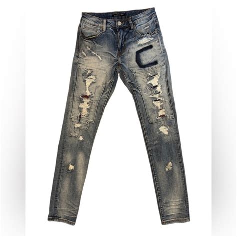Embellish Nyc Jeans Nwt Embellish Nyc Barker Mens Size 3x32 Biker
