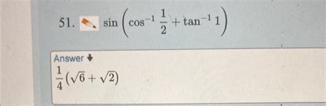 Solved The Category Is Expressions Involving Inverse
