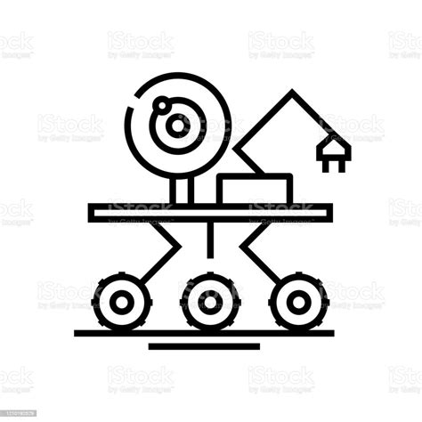 Techno 實驗室線圖示概念符號輪廓向量插圖線性符號向量圖形及更多乾淨圖片 乾淨 信 文件 創作行業 Istock