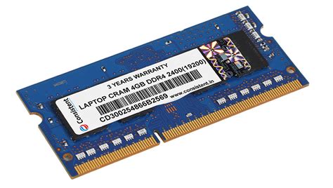 laptop cram 4gb ddr4 2400 19200 consistent