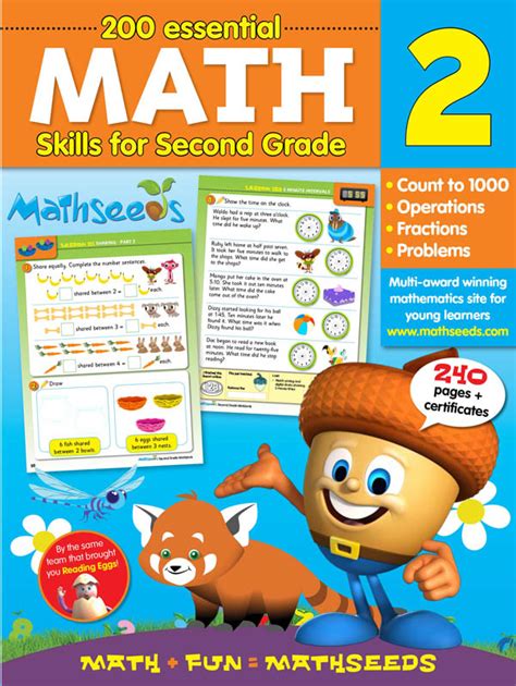 Mathseeds Math Workbook Grade 2