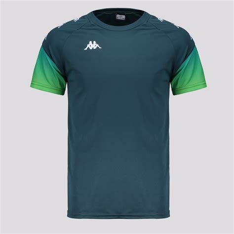 Camiseta Kappa Bearr Verde Escuro Futfanatics