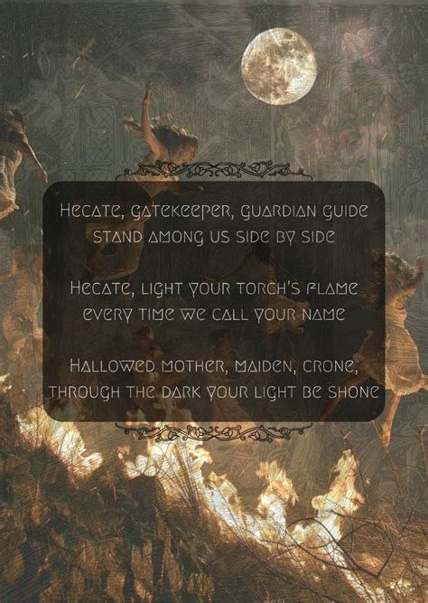 Prayer To Hecate