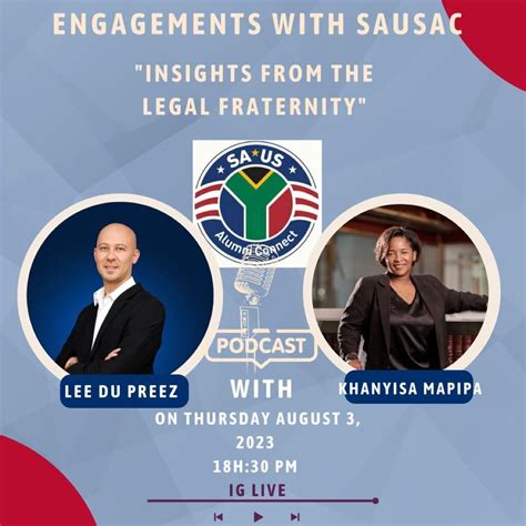 Khanyisa Mapipa On Linkedin At 18h30 Today Ill Be Speaking To Lee Du