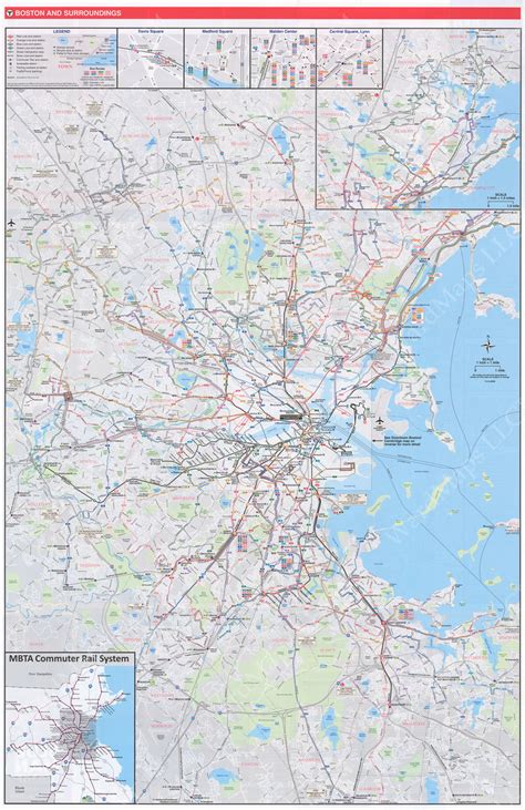 2014 15 Mbta System Map Side A Mbtats