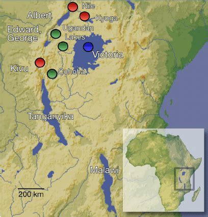 Great Rift Valley Africa Map