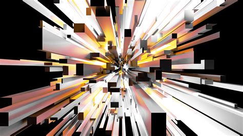 배경 화면 선명한 색상 추상 3d Abstract 블렌더 Cgi 반사 삽화 사이버 기하학 빛나는 미니멀리즘
