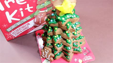 크리스마스 쿠키 트리 만들기🎄│cookie Christmas Tree Kit [asmr] Youtube