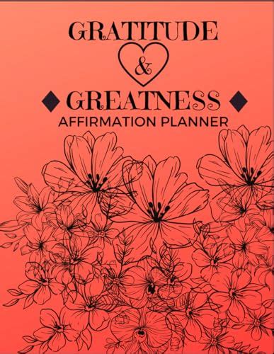 Gratitude And Greatness Sunburst Colored And Affirmation Inspired Plann